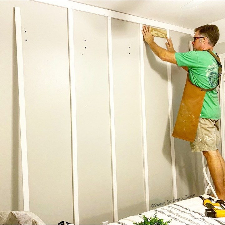 HOW TO INSTALL A BOARD and BATTEN WALL WITH HOME DEPOT – Sweet Southern ...